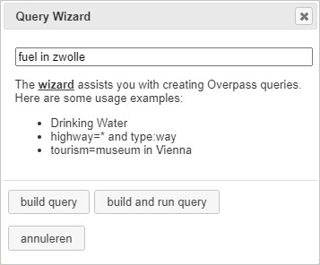 OpenStreetMap bevragen met Overpass Turbo – HuizBlog