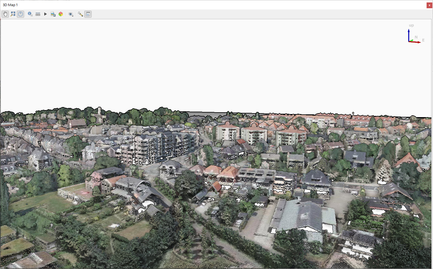 Colorized AHN Point Clouds in Civil 3D en in QGIS – HuizBlog
