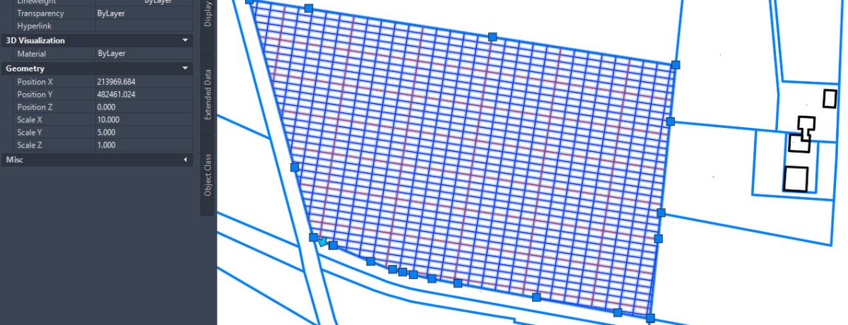 Grids tekenen in AutoCAD – HuizBlog