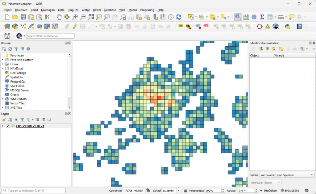 3D inwonerkaart maken met QGIS – HuizBlog