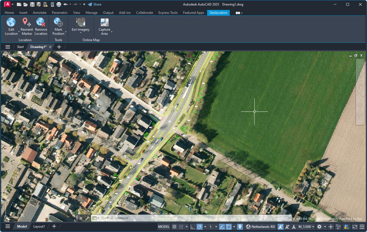 ESRI Maps in AutoCAD 2025 – HuizBlog