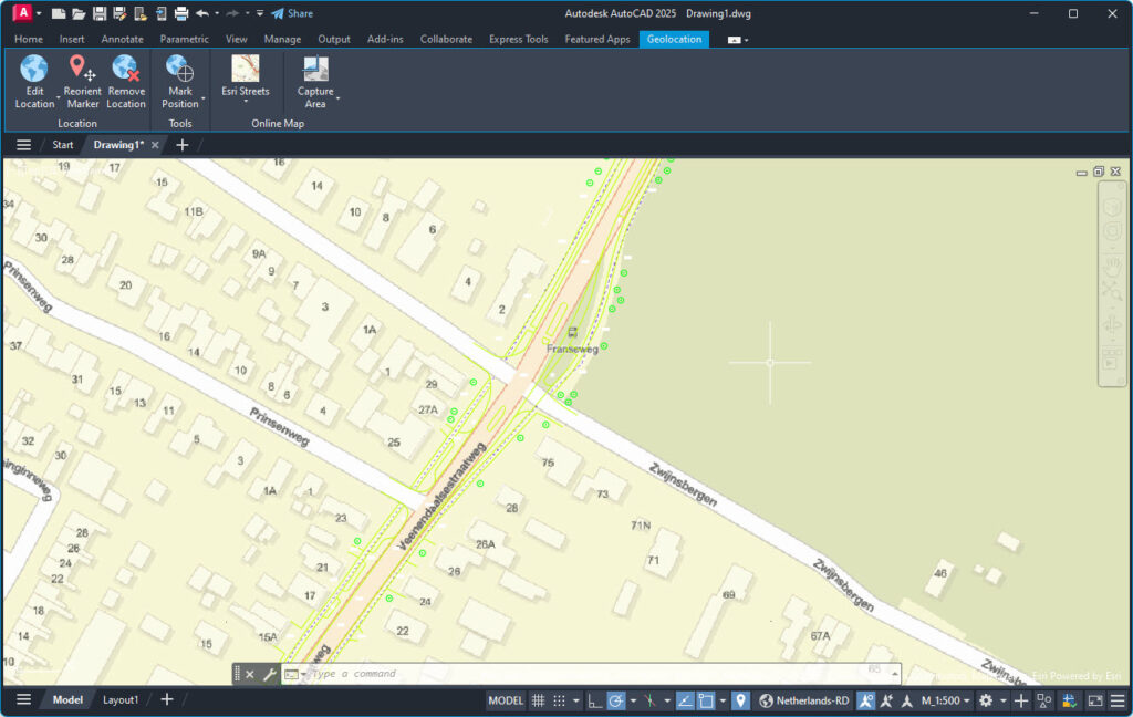 ESRI Maps in AutoCAD 2025 – HuizBlog
