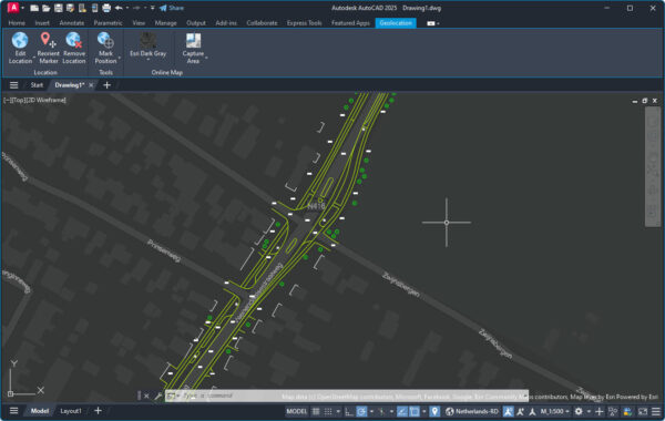 ESRI Maps in AutoCAD 2025 – HuizBlog