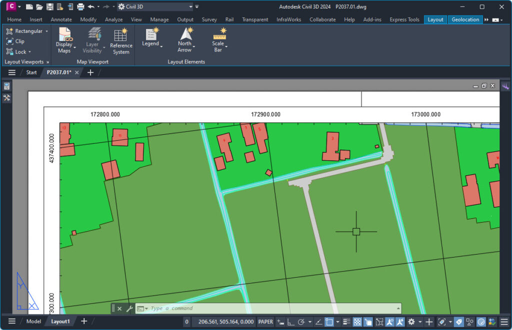 Ruitkruisjes plaatsen in de tekening conform NLCS – HuizBlog