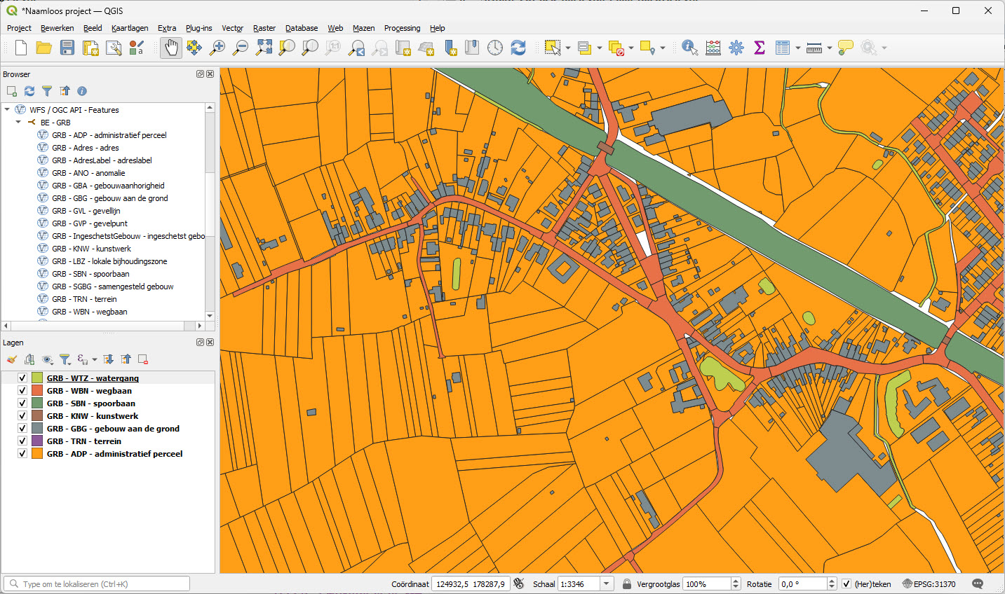 GRB (Belgische BGT) downloaden met QGIS – HuizBlog